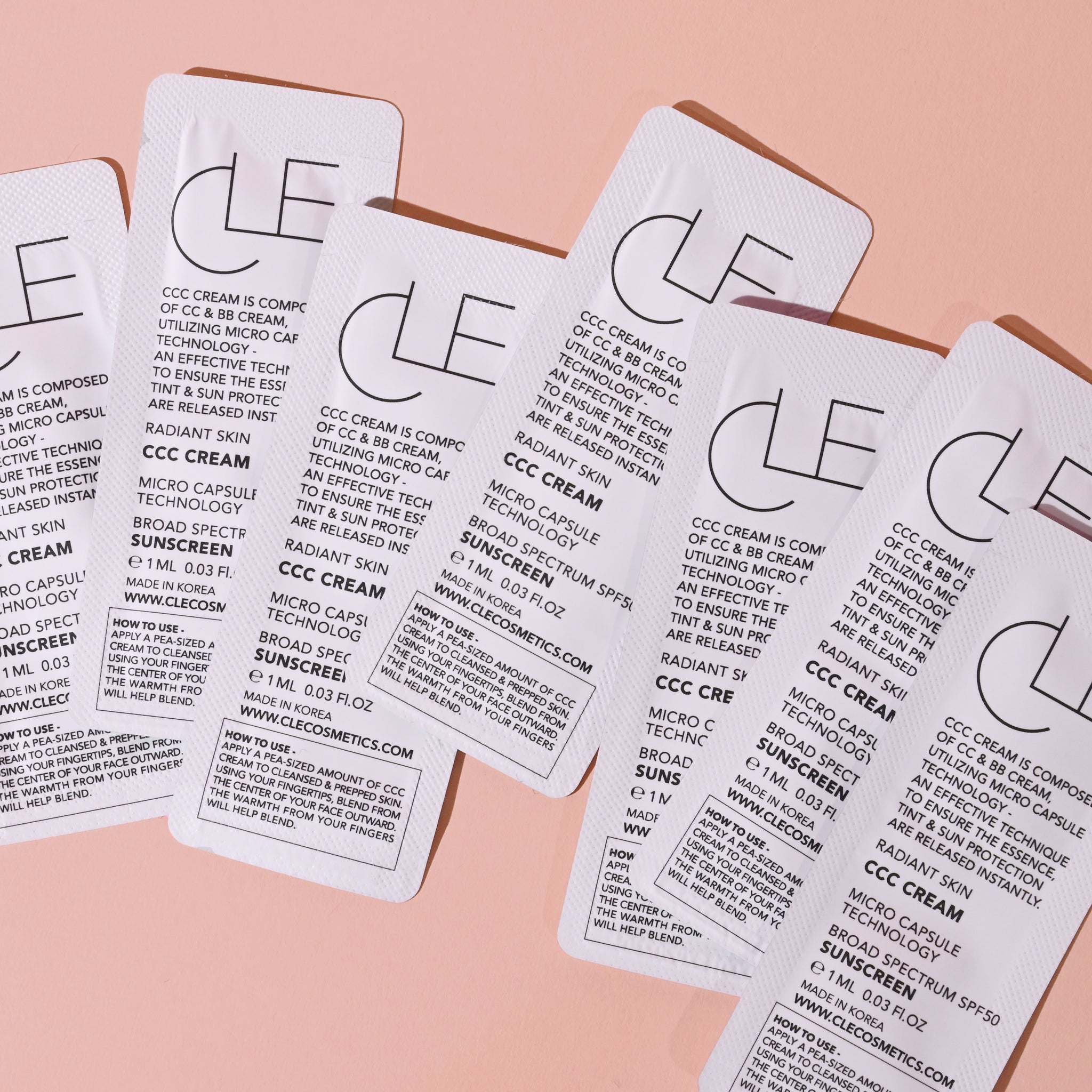 CCC Cream Sample Sets